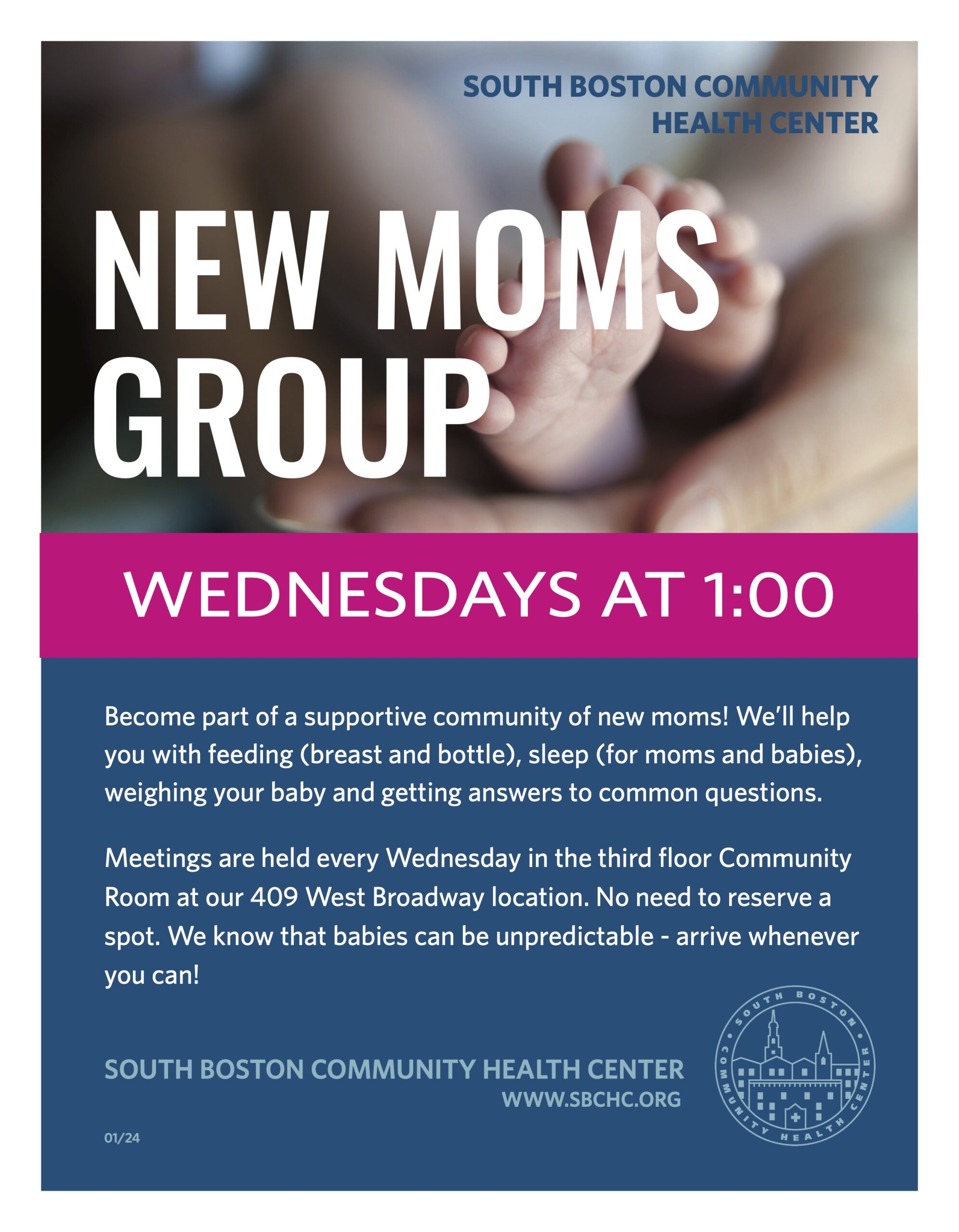 New Mom/Breastfeeding Support Group - South Boston Community Health ...