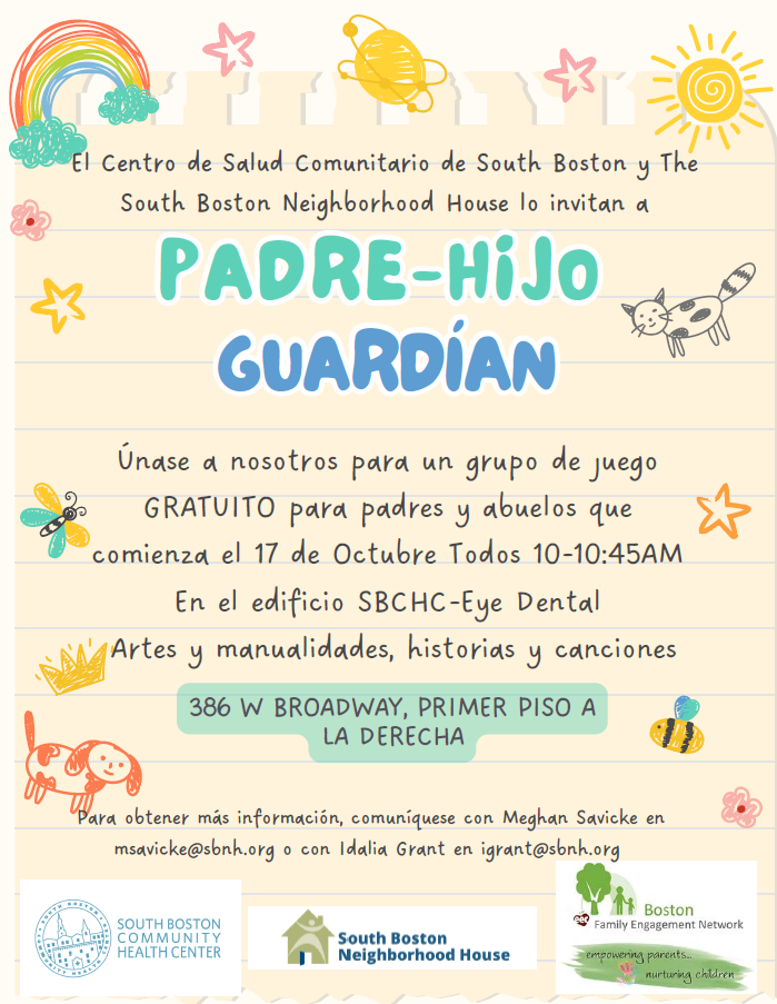 Parent-Child Playgroup - South Boston Community Health Center | SBCHC